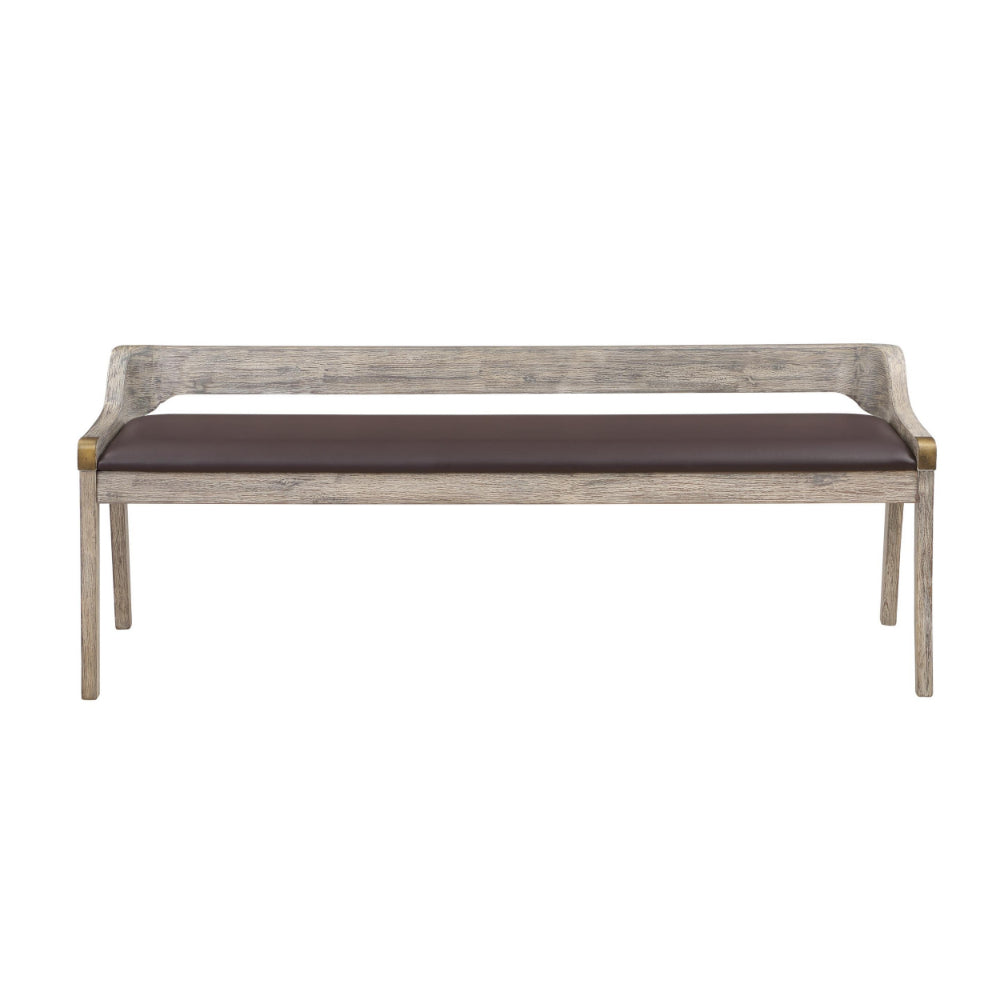 60 inch dining bench with back store